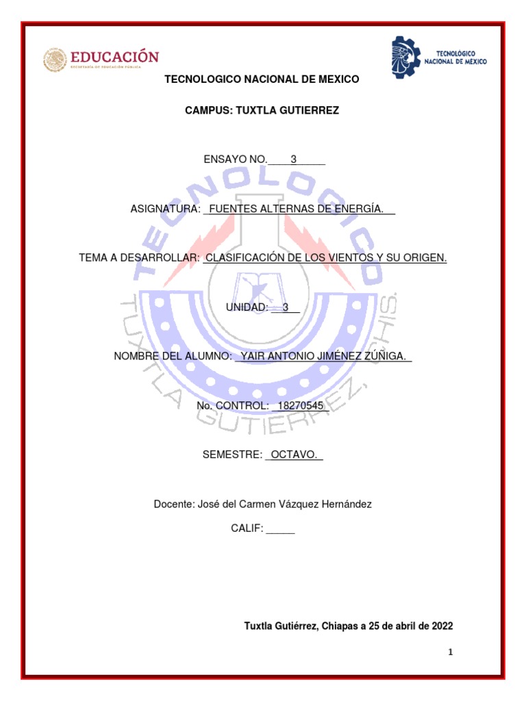 Clasificación y origen de los vientos | PDF | Herida | Corriente en chorro