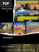 Earth and Life Science: Lesson 4 Exogenic and Endogenic Process | PDF ...