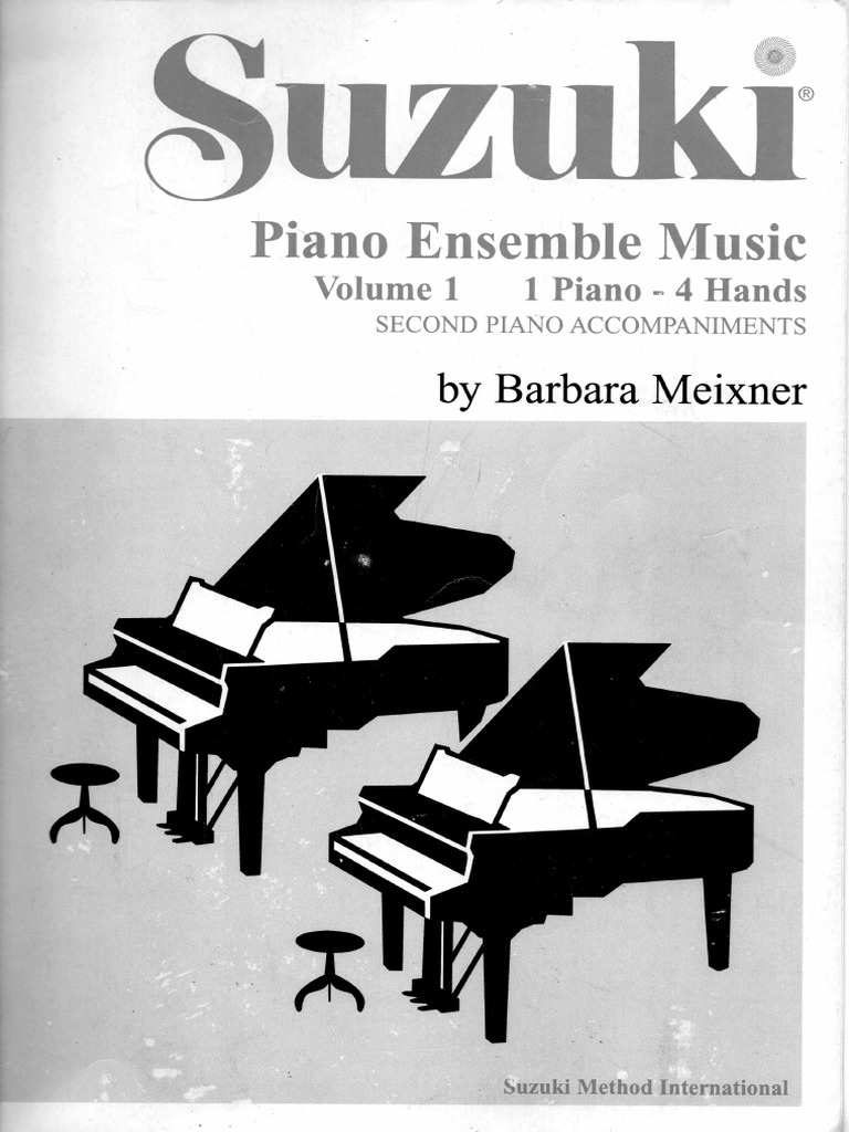 SUZUKI - Piano Ensamble - Vol - 1 - 4 Hands | PDF