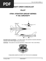 DCS - F-16 Startup Walkthrough | PDF | Technology & Engineering