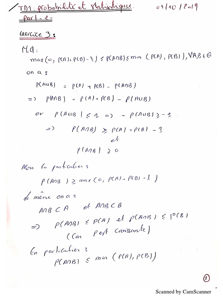 TD1 Corrigé - Part 2 | PDF