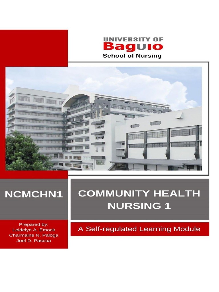 Student's MODULE For COMMUNITY HEALTH NURSING Lecture 2020-1 | PDF ...