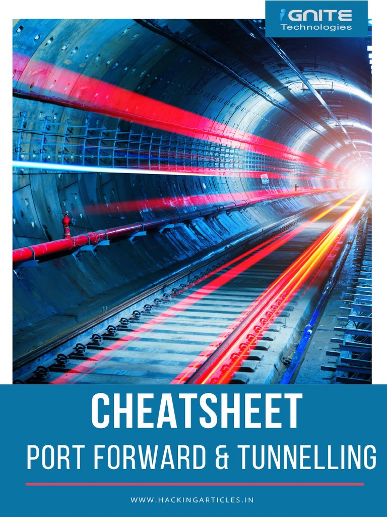 Cheatsheet Port Forwarding and Tunneling | PDF | Proxy Server | Port (Computer Networking)