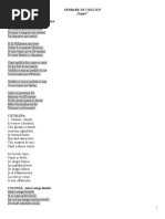 Colinde Versuri | PDF