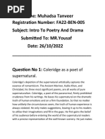 Kubla Khan - Samuel Taylor Coleridge Explanation: Lines 1-2 | PDF ...