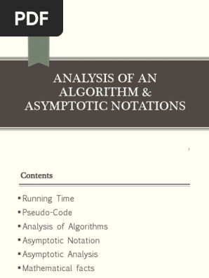 Asymtopic Running Time Based On Pseudocode Online | emergencydentistry.com
