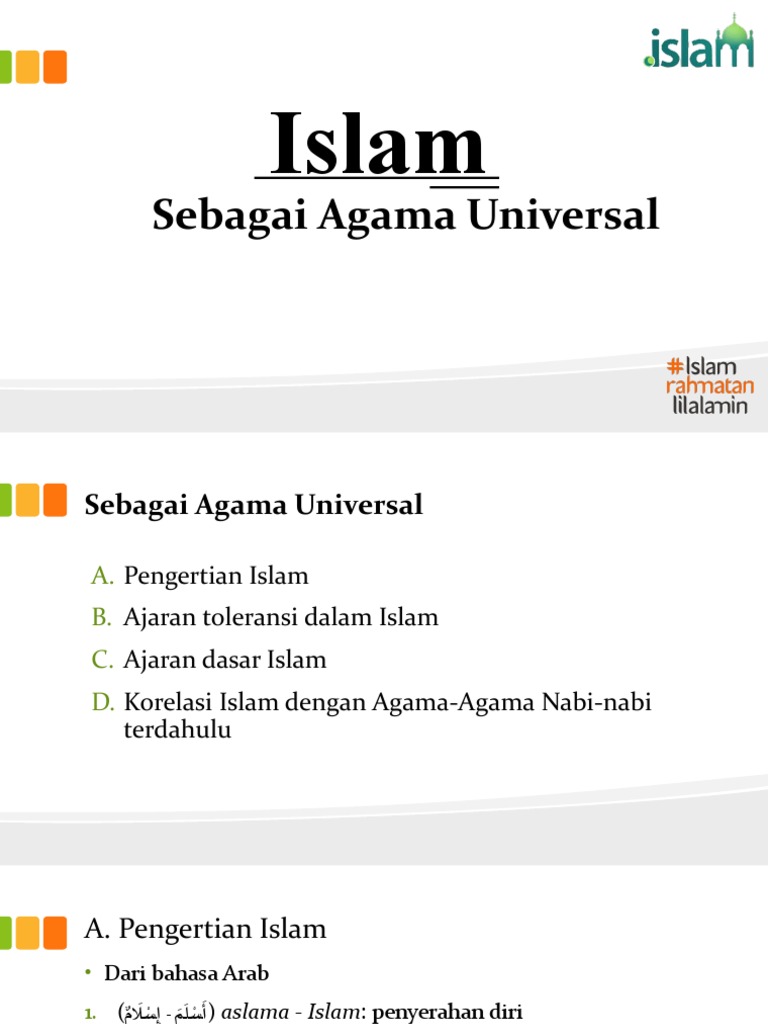 Islam Sebagai Agama Universal | PDF