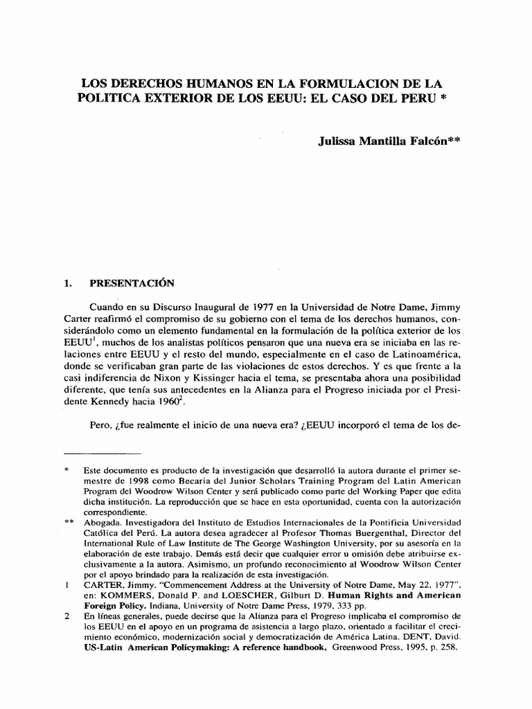 7204-Texto Del Artículo-28166-1-10-20130820 | PDF | Los Estados Unidos | Jimmy Carter