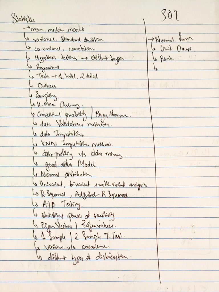 Interview Notes | PDF