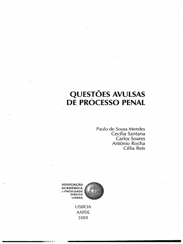 2000 - Os Efeitos Do Arquivamento em Caso de Dispensa de Pena - Célia ...