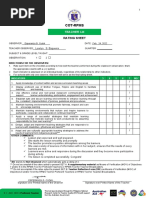 Classroom Observation Tool (COT) | PDF | Curriculum | Learning