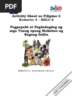 LP Pagpapalit NG Tunog Unahan Gitna Hulihan | PDF