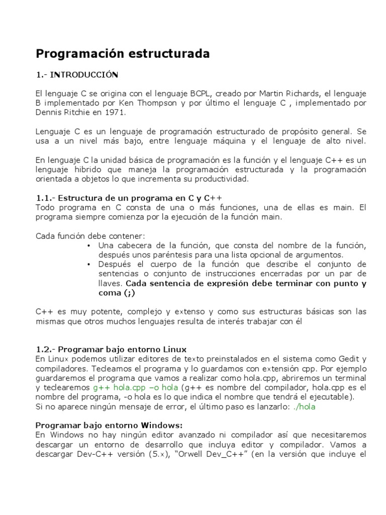 C++ Ejemplos y Ejercicios | PDF | Lenguaje de programación | C