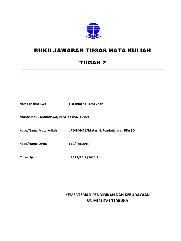 TMK 2 PKN Rosmalina | PDF