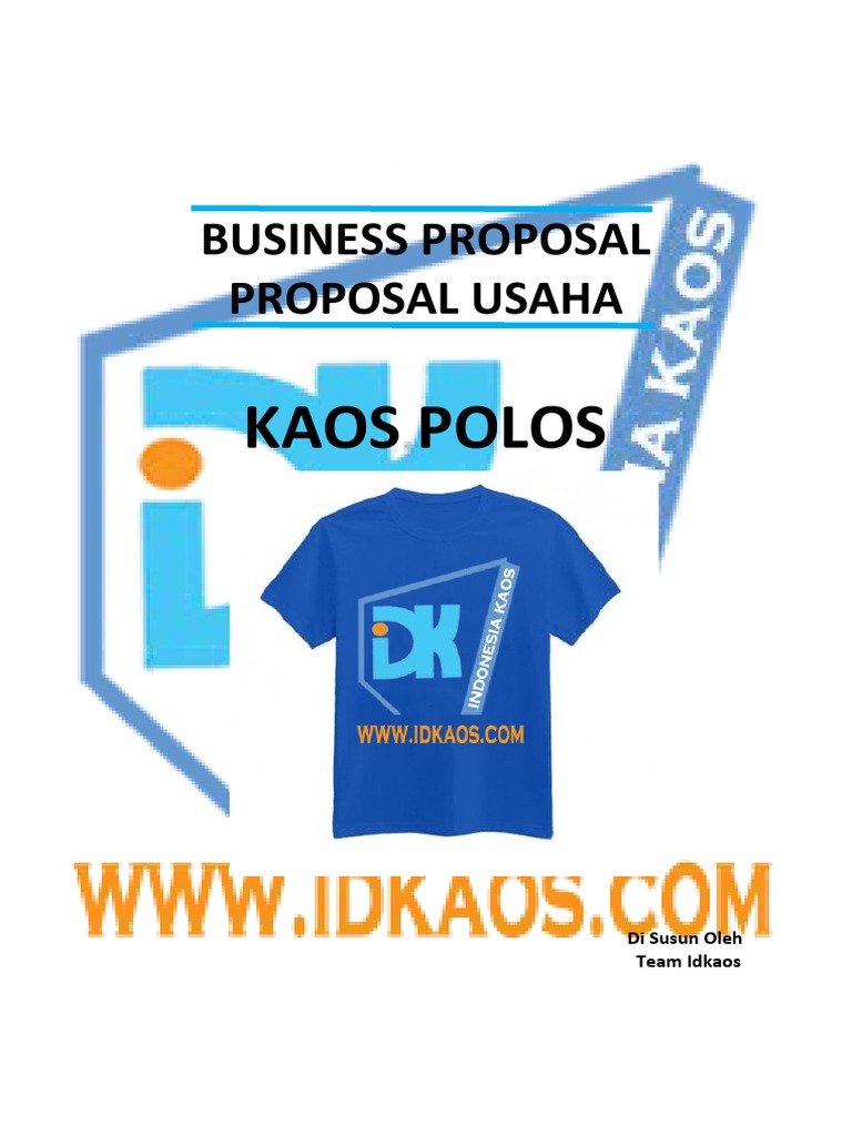 Proposal Kaos Polos | PDF
