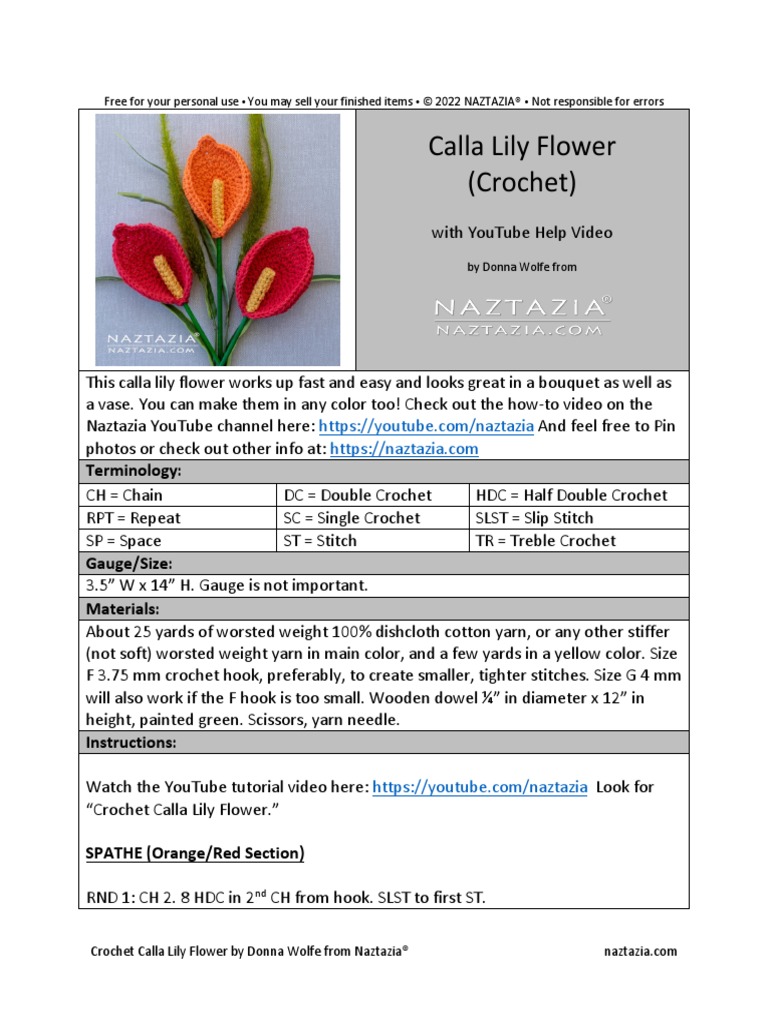 Cala Crochet | Download Free PDF | Crochet | Weaving Cala Crochet | Download Free PDF | Crochet | Weaving