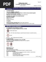 MSDS Spiritus (GB) | PDF | Dangerous Goods | Waste