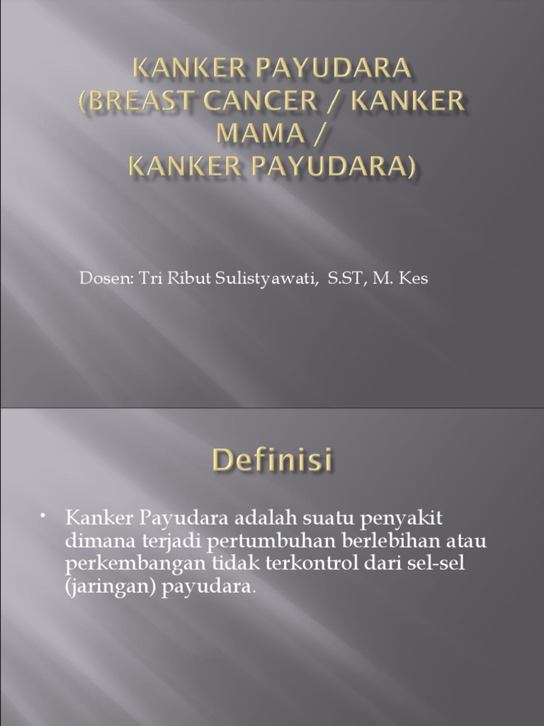 Kanker Payudara | PDF
