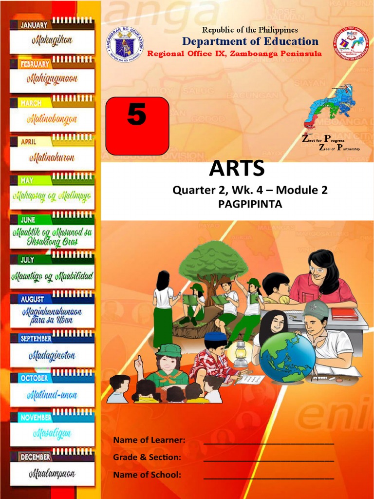 5 Final Mapeh Arts 5 Q2 M 2 - Week 4 | PDF
