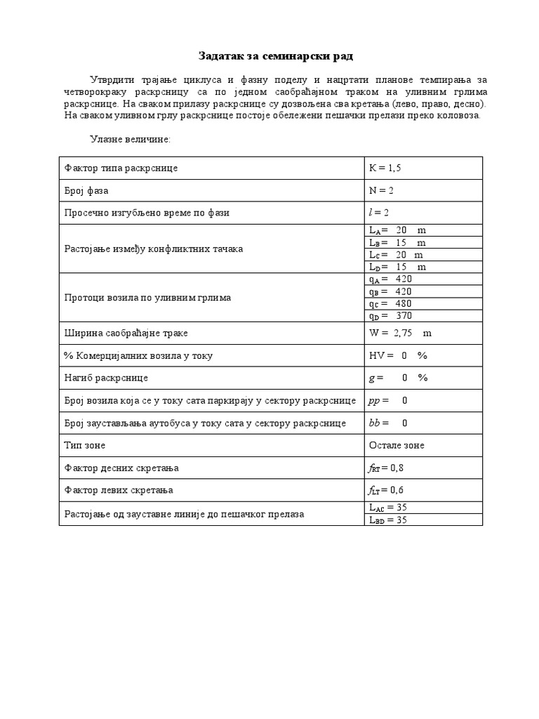Primer Seminarskog Rada | PDF