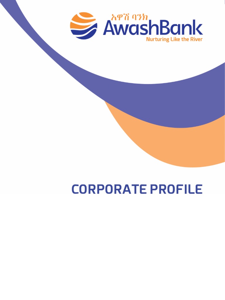 Awash Bank Corporate Profilev 3 | PDF | Banks | Corporate Social ...