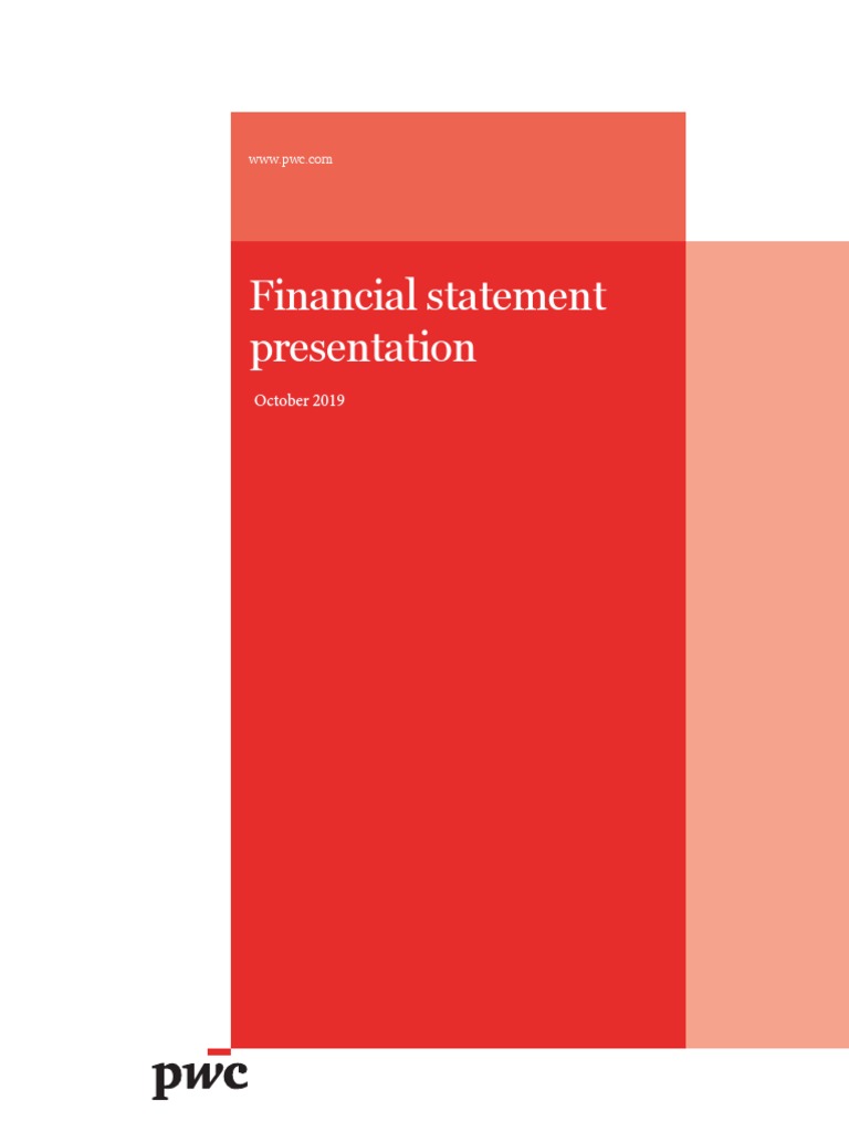 Financial Statement Presentation Guide ( | PDF | Financial Statement ...