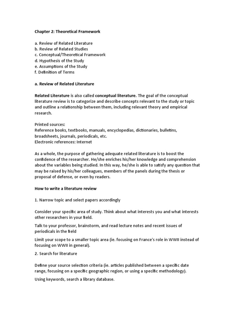 Chapter 2 Theoretical Framework | PDF | Theory | Paradigm