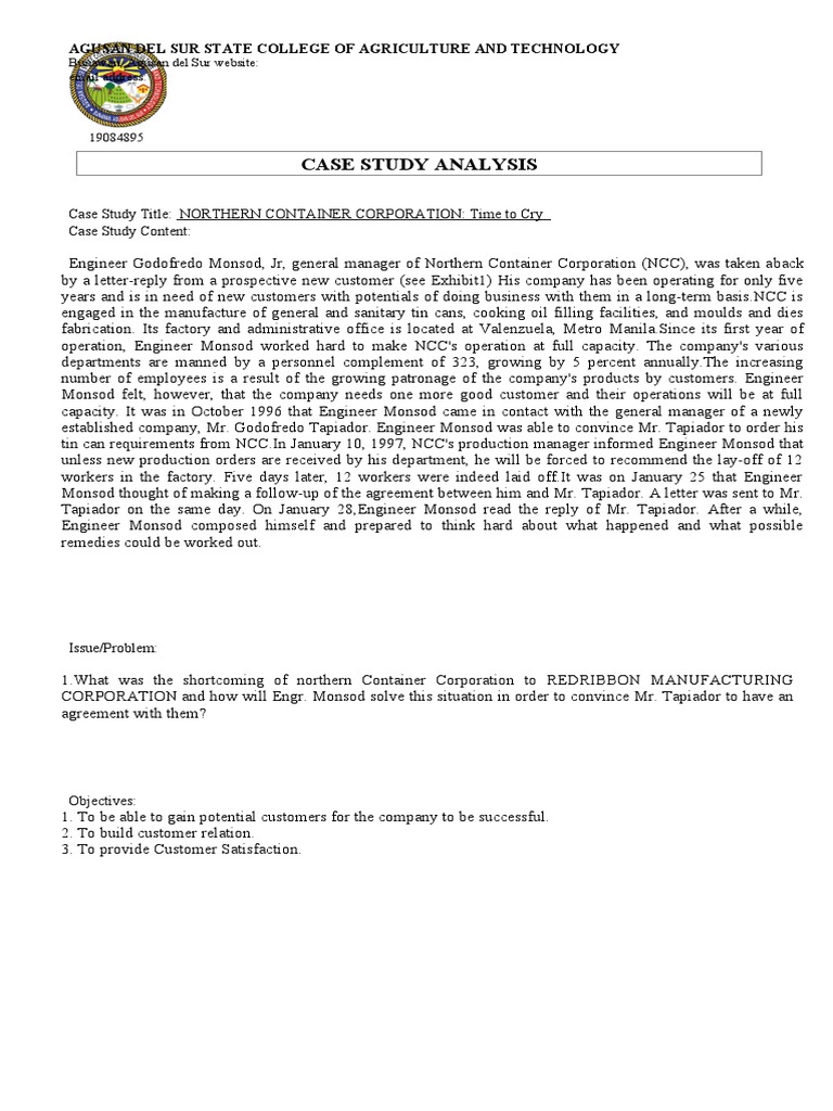 Case Study Assessment 6 | PDF | Economies | Business