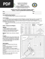 3D Volcano Cross Section Craft Guide | PDF