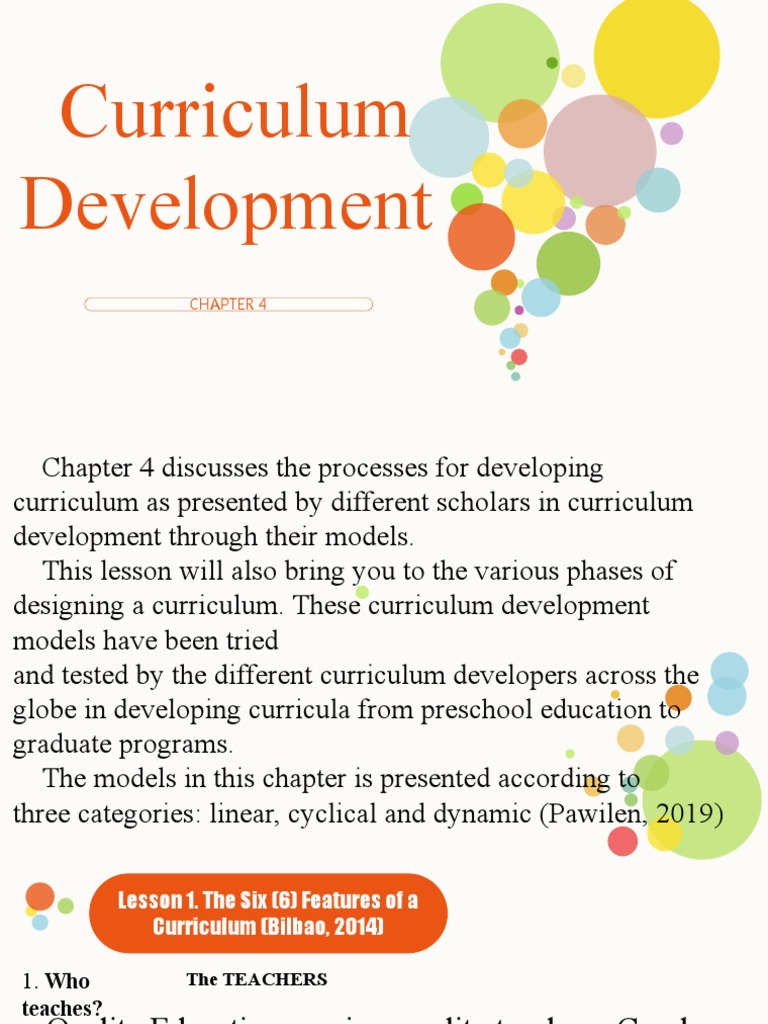 Chapter 4 | PDF | Curriculum | Teaching Method