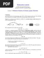 General Mathematics Reviewer | PDF | Variable (Mathematics) | Function (Mathematics)