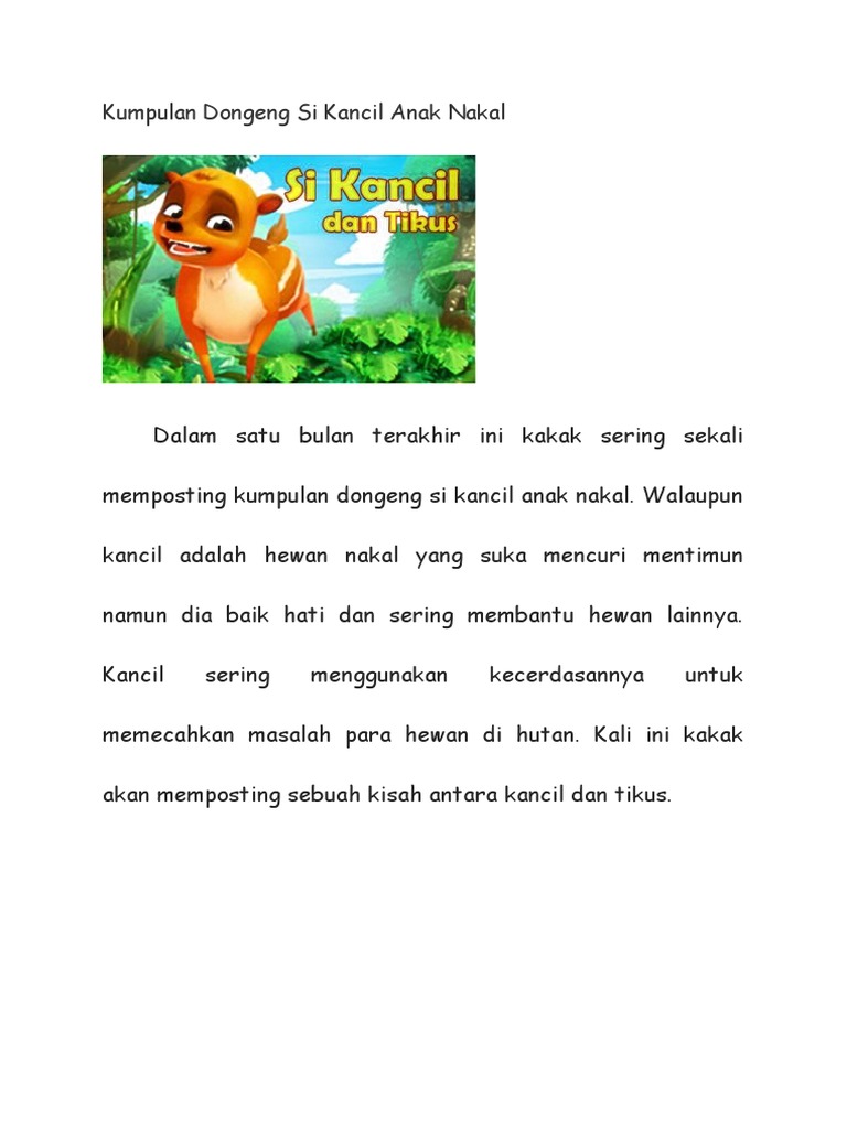 Kumpulan Dongeng | PDF