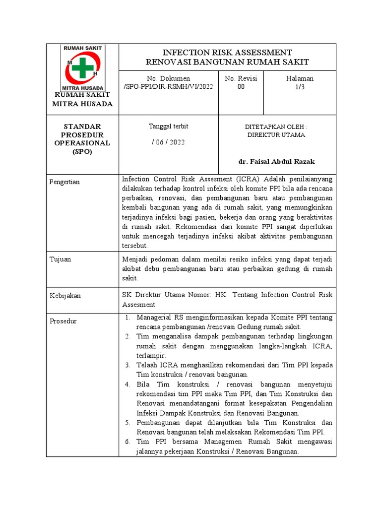 SPO ICRA Bangunan | PDF