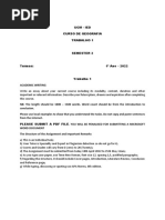 University Assignment Cover Page Template | PDF