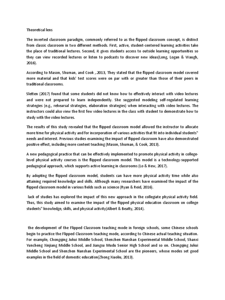 Theoretical Lens | PDF | Teaching Method | Learning