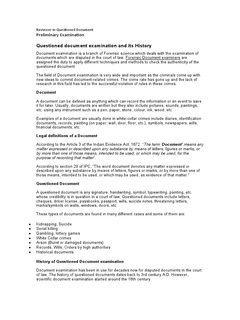 Reviewing Questioned Documents | PDF | Typewriter | Typefaces