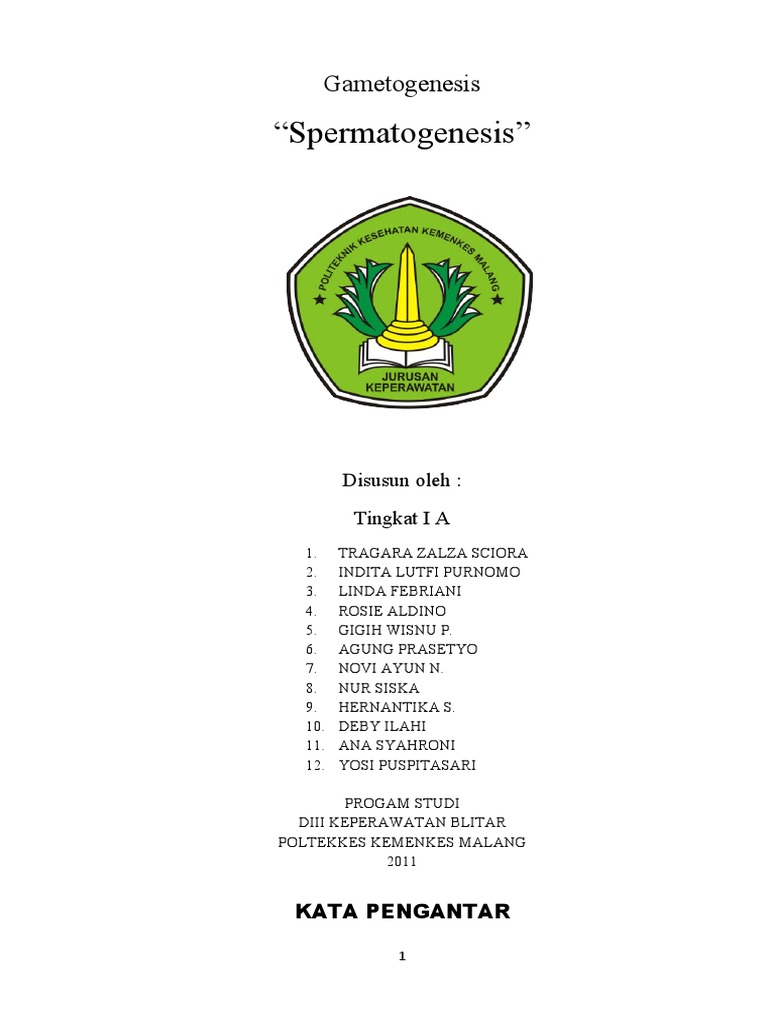 Makalah Spermatogenesis New | PDF Makalah Spermatogenesis New | PDF