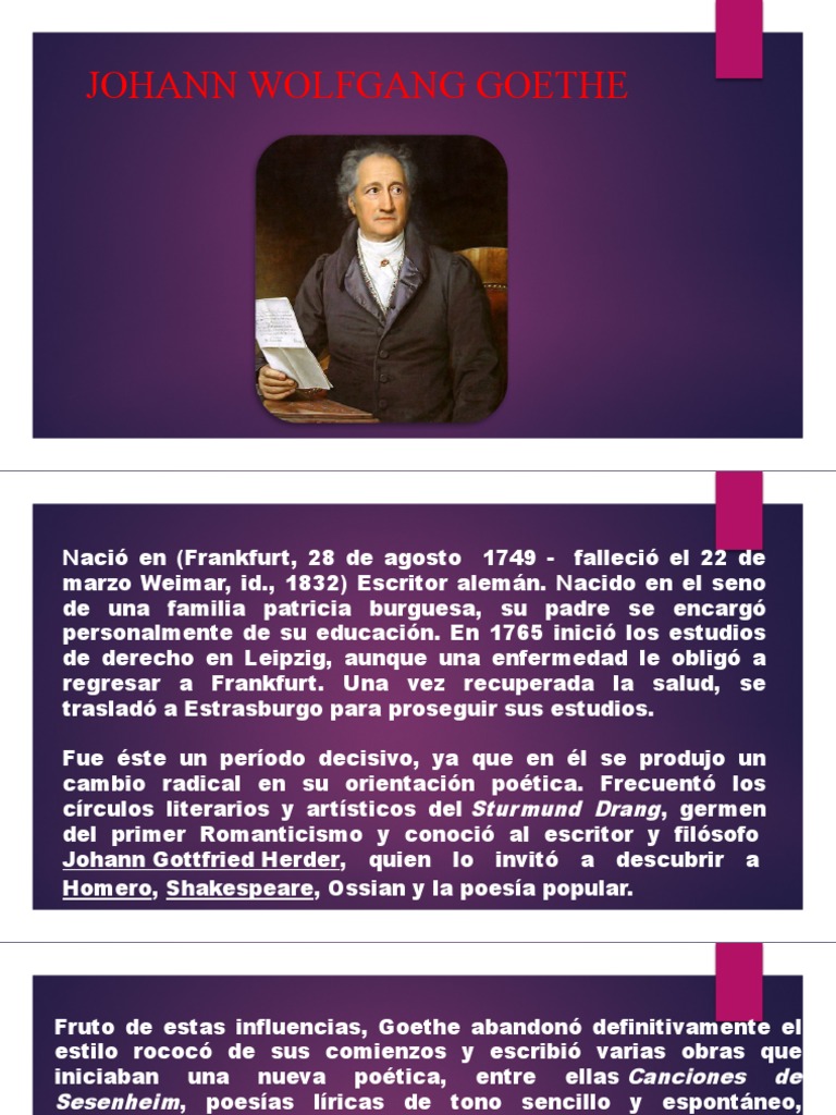 Jhoann Wolfgang G | PDF | Johann Wolfgang von Goethe | Las penas del joven Werther