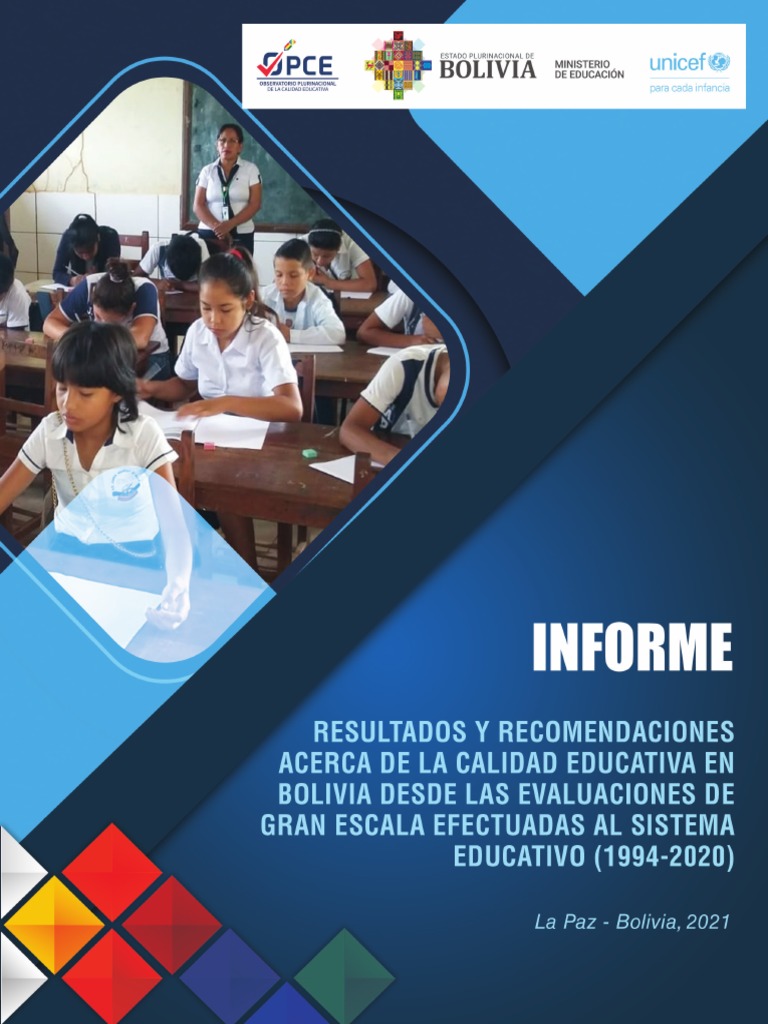 Informe 1994 2020 | PDF | Evaluación | Bolivia