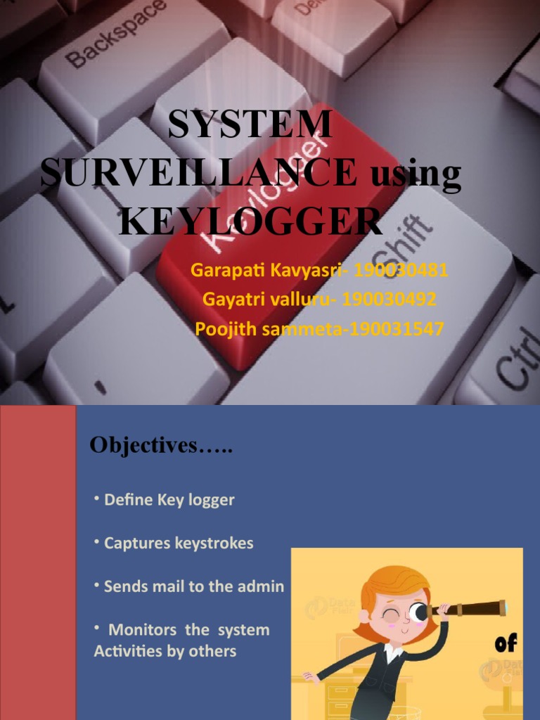 System Surveillance Using Keylogger | PDF | Microsoft Windows | Computing