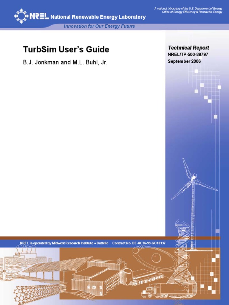TurbSim User's Guide | PDF | Computer File | Parameter (Computer Programming)