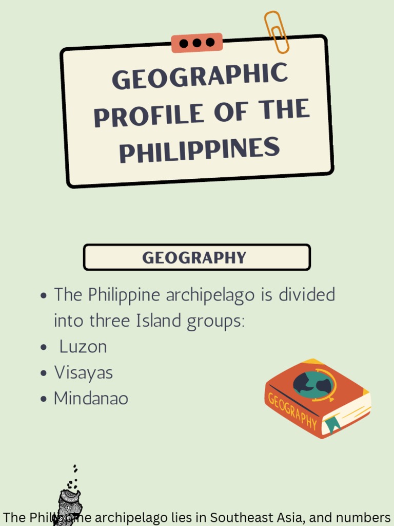 Geographic Profile of The Philippines | PDF