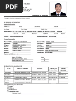 Biodata | PDF | Labour | Employment