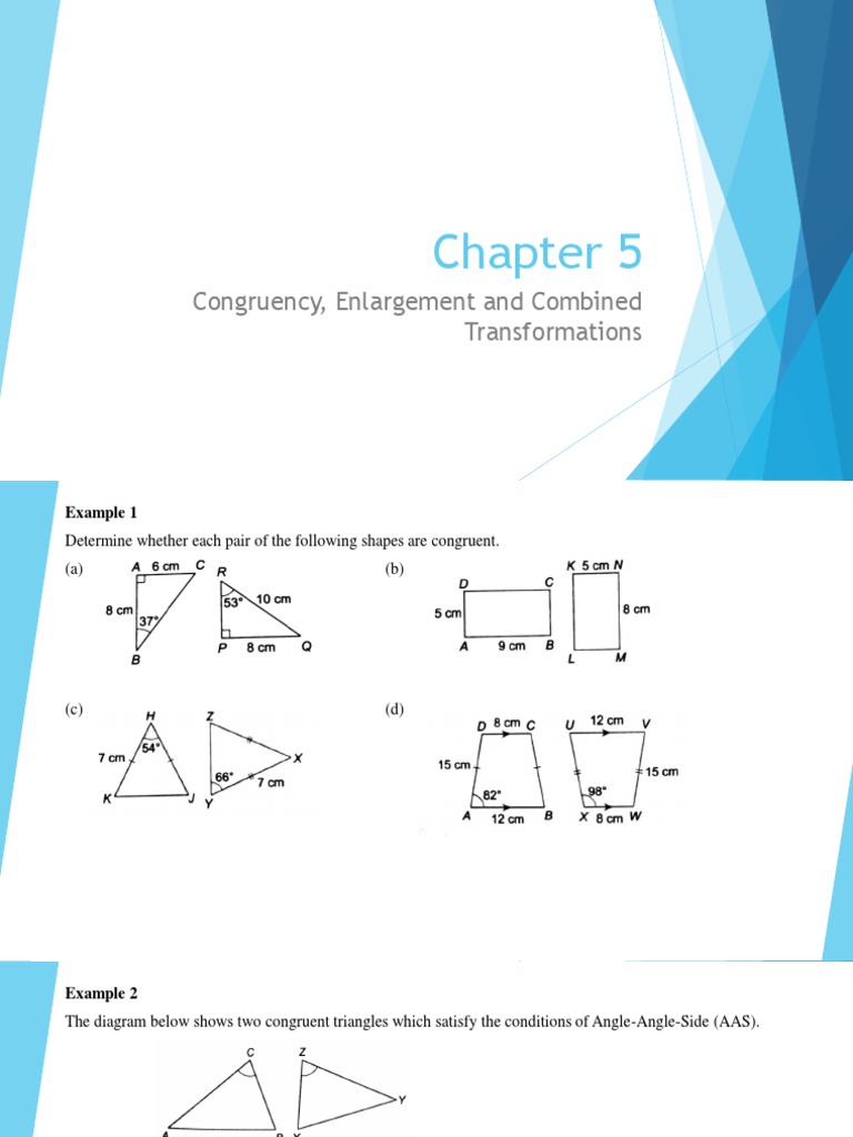 Form 5 Math - Chapter 5 | PDF | Triangle | Shape