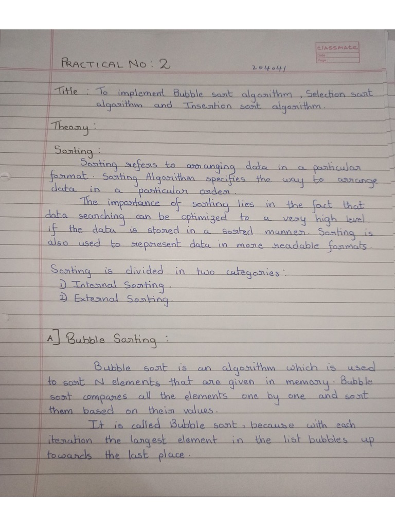 DS - Practical - 2 | PDF