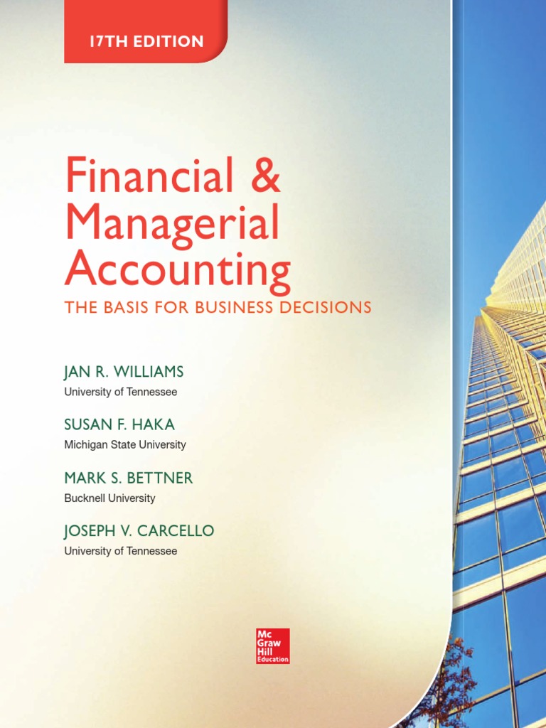 Financial and Managerial Accounting THE | PDF | Debits And Credits ...