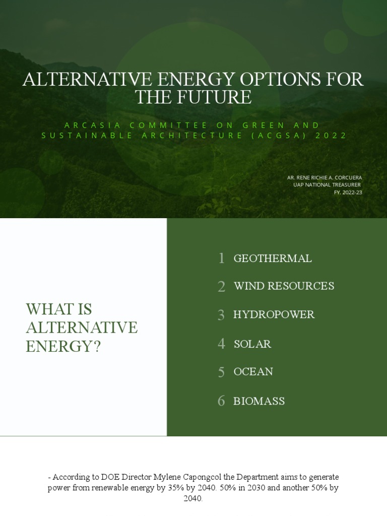 Alternate Energy | Descargar gratis PDF | Renewable Energy | Energy ...