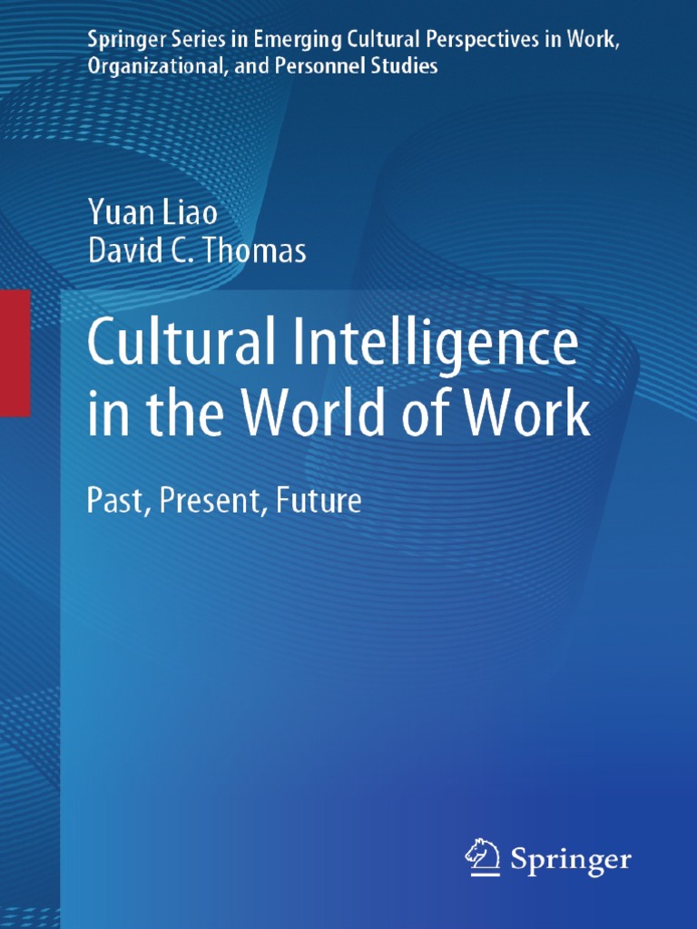 Cultural Intelligence in The World of Work Past Present Future | PDF ...