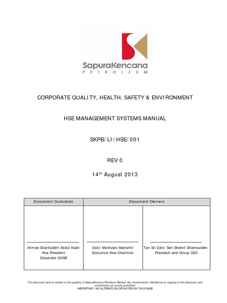 SKPB Hsems | PDF | Risk | Hazards