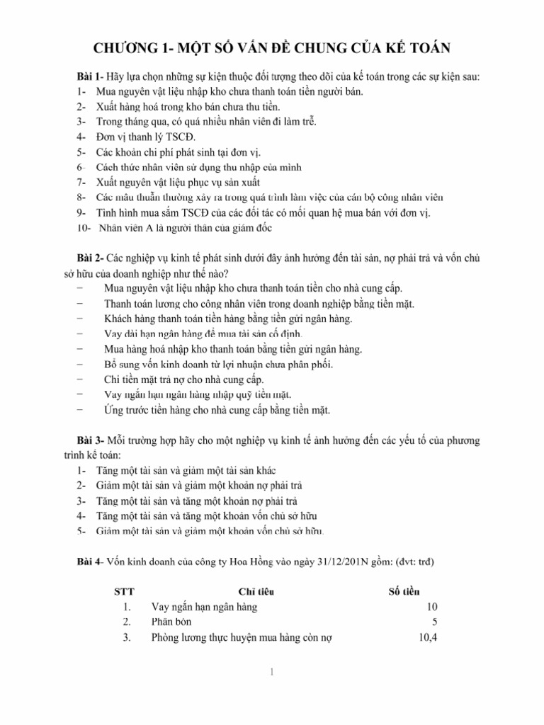 Bai Tap C 1 2 PDF | PDF